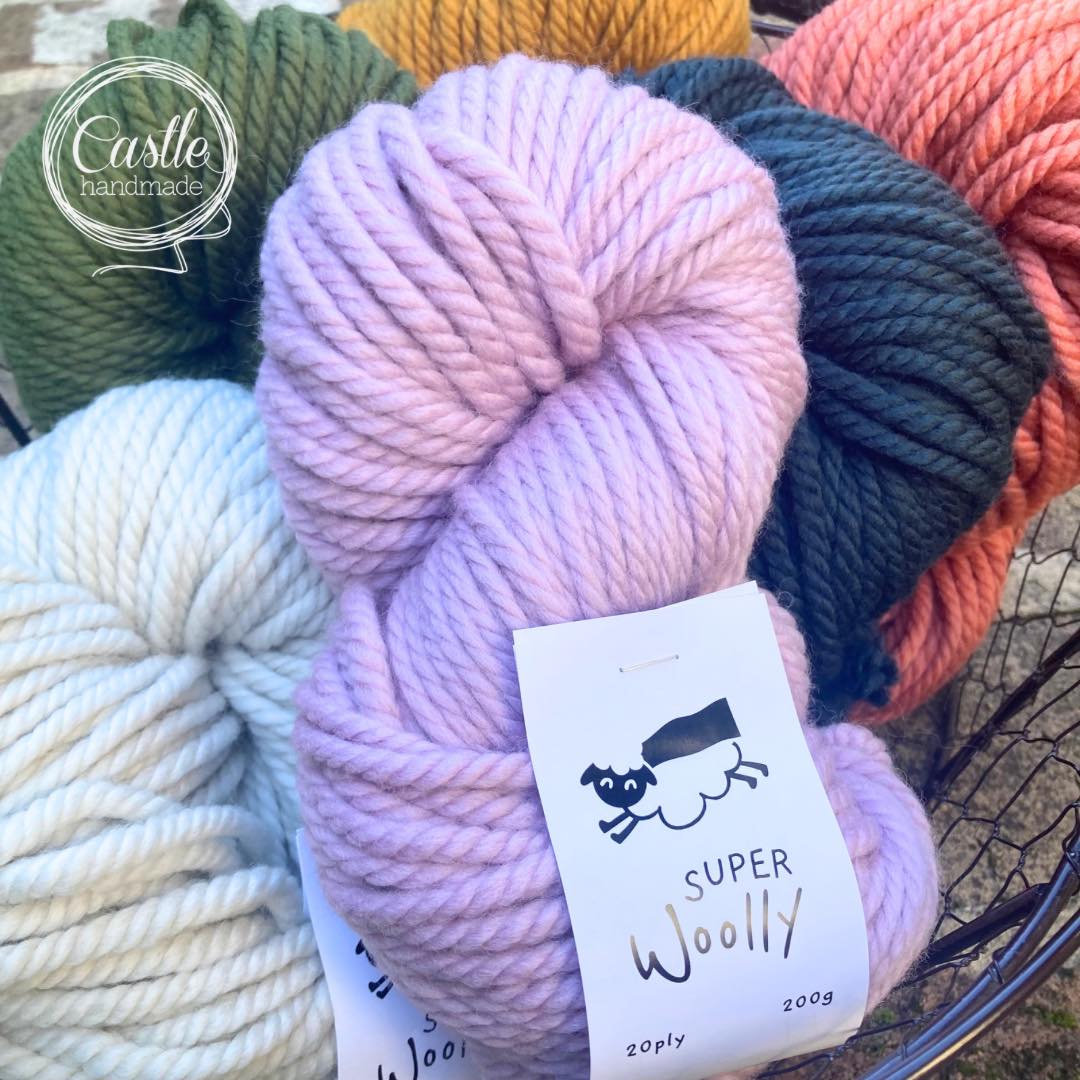 Super Woolly 20ply New Zealand Wool | Castle Handmade