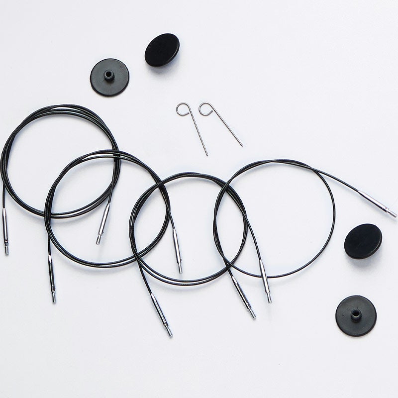 Swivel Interchangeable Cables - Knit Pro | Castle Handmade