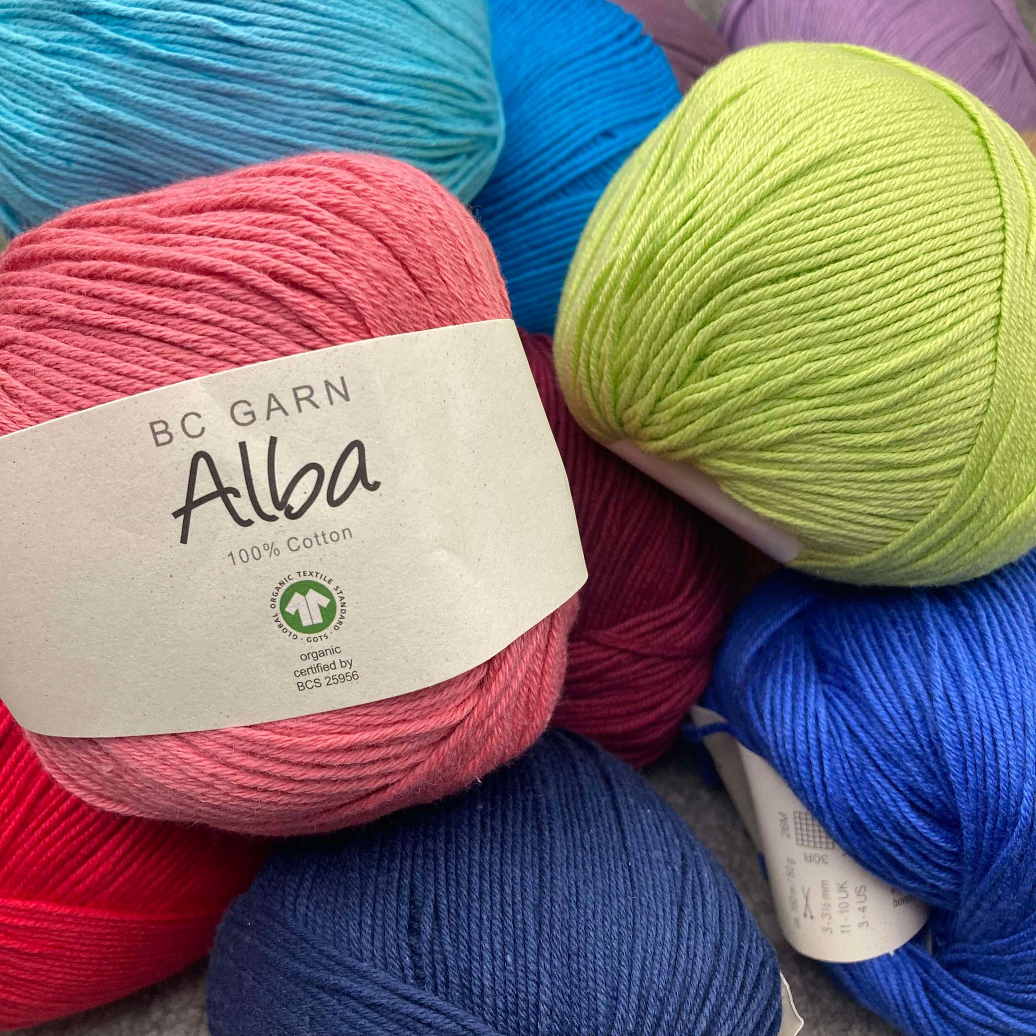 BC Garn 'Alba' Cotton 4ply | Castle Handmade