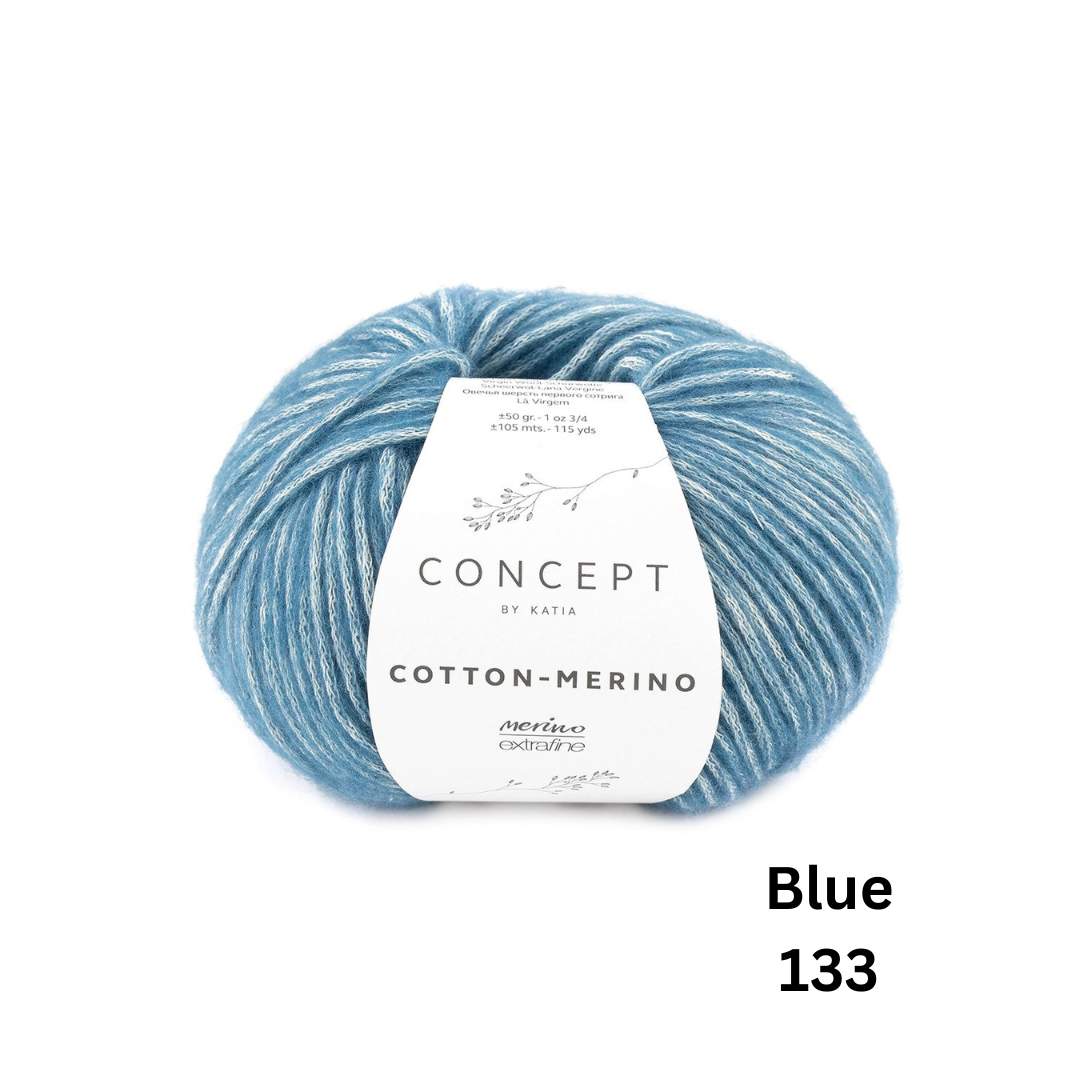 Concept by Katia Cotton-Merino 10ply | Castle Handmade