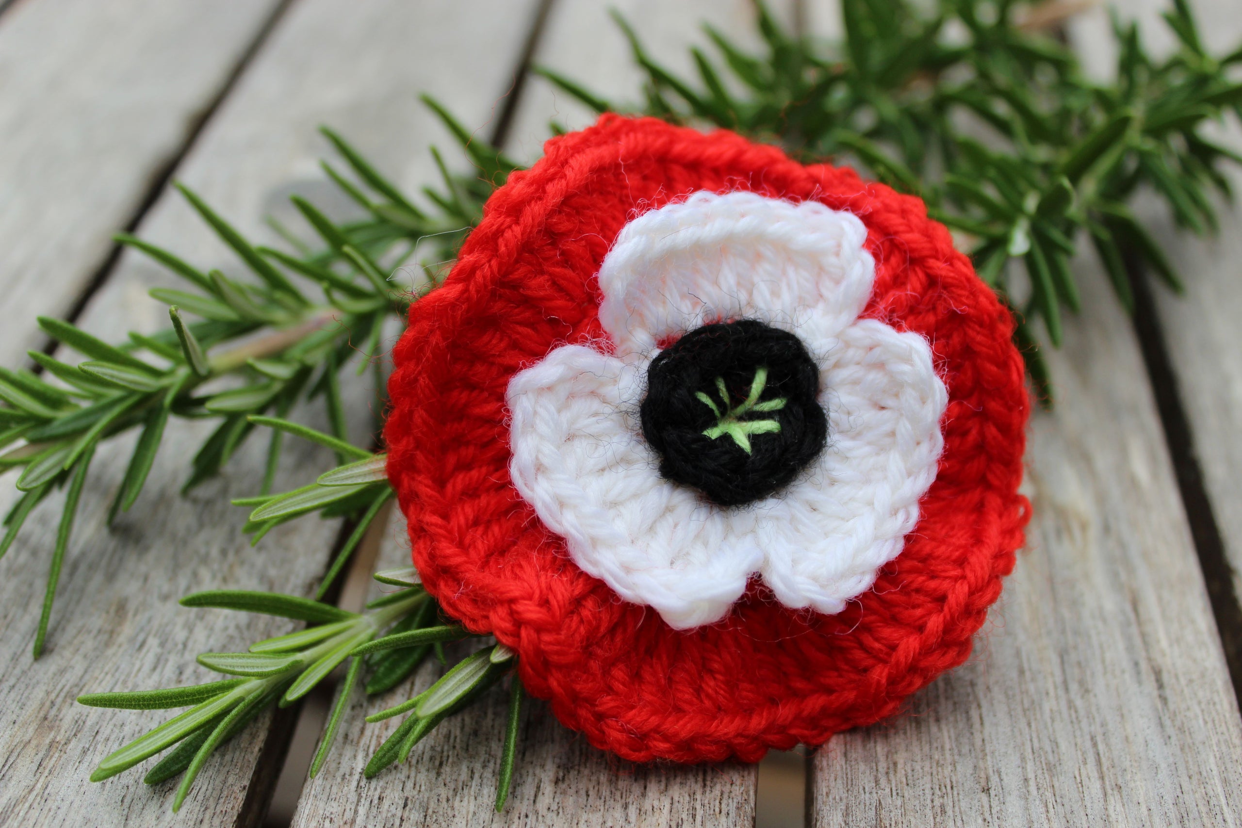 Remembrance Poppy Crochet Kit | Castle Handmade