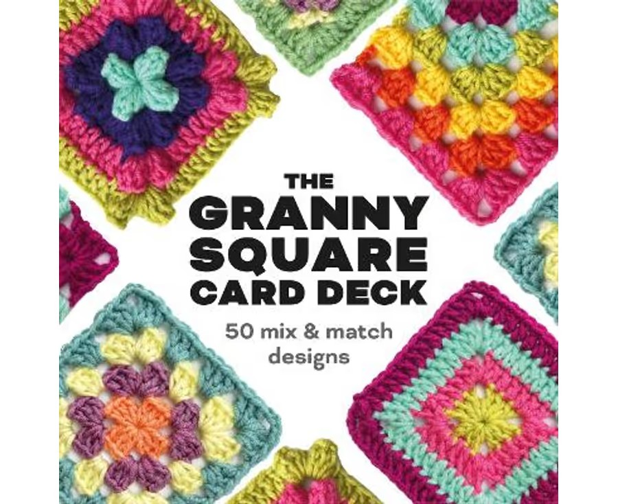 The granny Square Card Deck by Claire Montgomerie | Castle Handmade