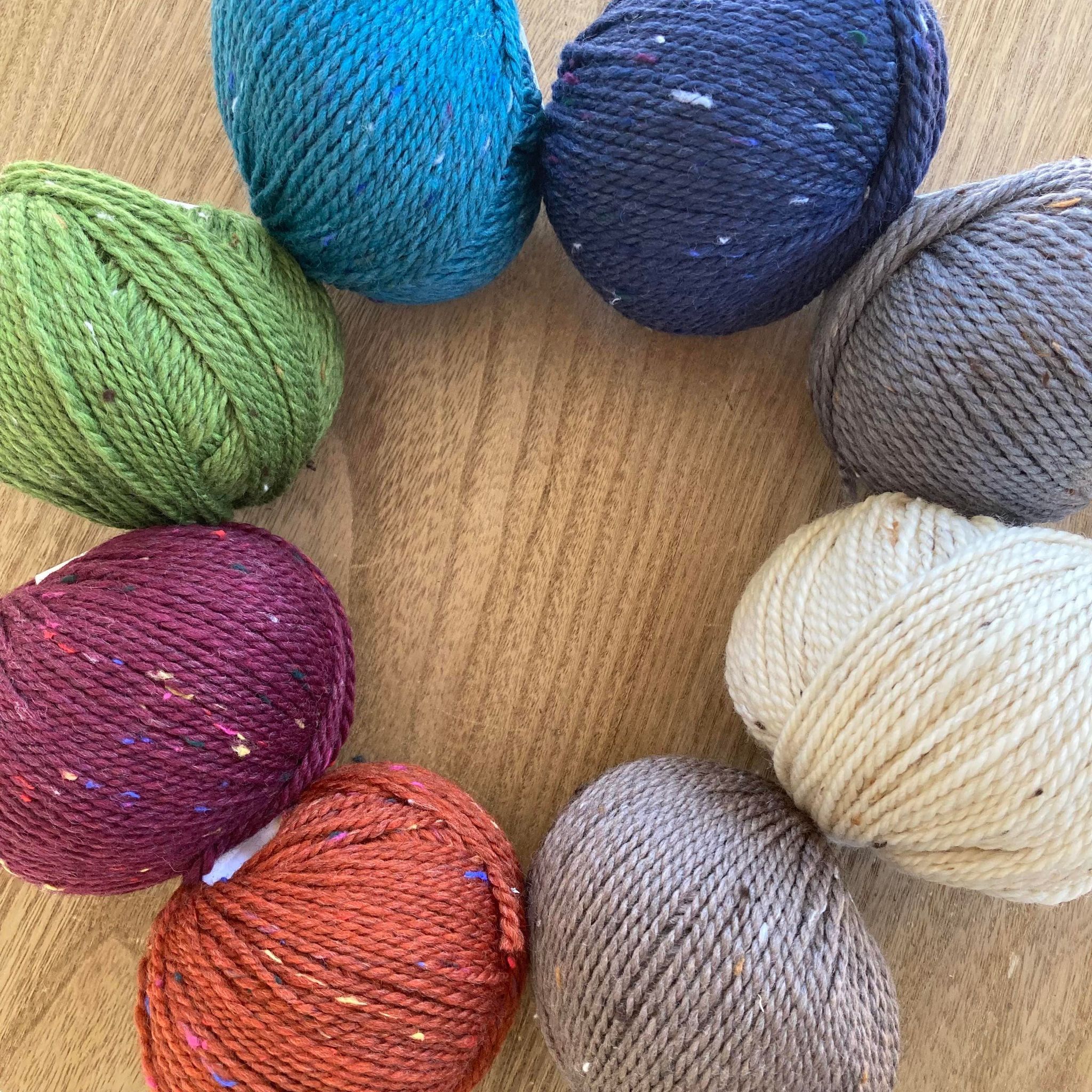 BC Garn 'Hamelton Tweed 1' 10ply Wool | Castle Handmade